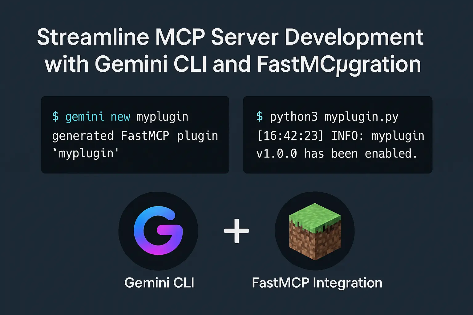 Streamline MCP Server Development with Gemini CLI and FastMCP Integration | Joshua Berkowitz